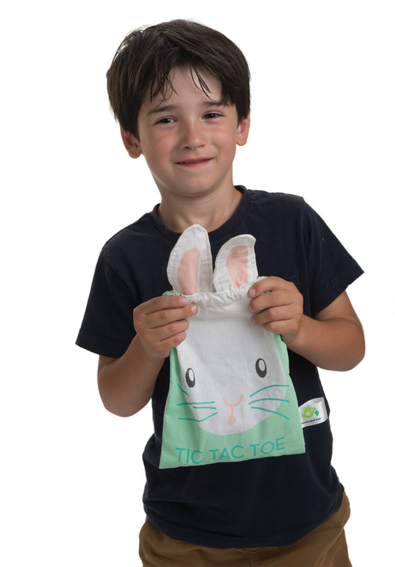 RABBIT WOODEN TIC TAC TOE GAME – Tanglewood Toys